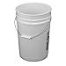 Amazon.com: Heavy Duty 6 Gallon Bucket (90 mil) 12" Diameter, 17.5 ...