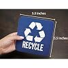 Amazon.com: Recycle and Trash Magnets for Kitchen Trash Cans and ...