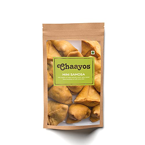 Buy Chaayos Mini Samosas (150g Pack) | Chai Time Snack | Ready to Eat ...