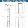 Amazon.com: OUTPRIZE Universal Exterior RV Ladder, 7.6FT-8.4FT Aluminum ...