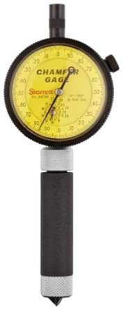 Starrett Dial Indicator Internal Chamfer Gage with Deluxe Padded Case ...