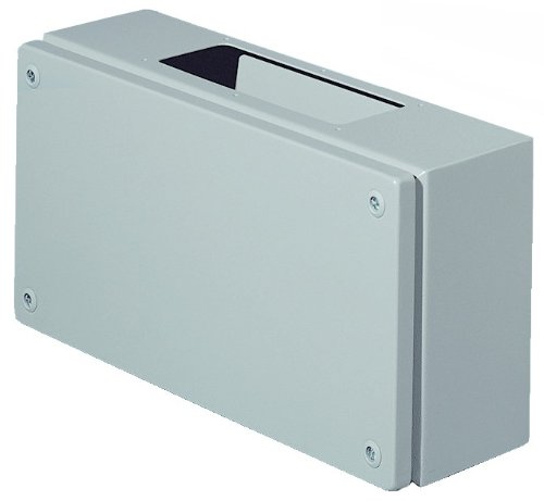 Rittal 1531510 Light Grey 18 Gauge Steel KL Screw Cover Junction Box ...