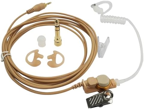 Amazon.com: IFB Earpiece 3.5mm Kit Anchor/Broadcaster in Ear Monitor ...
