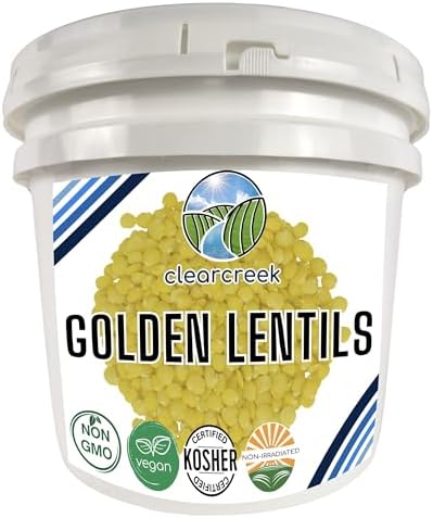 Amazon.com : Certified Glyphosate Residue Free Yellow Lentils Grown ...