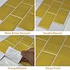 Amazon.com: WALPLUS Self Adhesive Wall Tiles Bathroom Backsplash 12" x ...