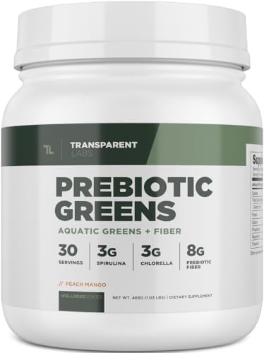 Amazon.com: Transparent Labs Prebiotic Greens - Superfood Powder ...