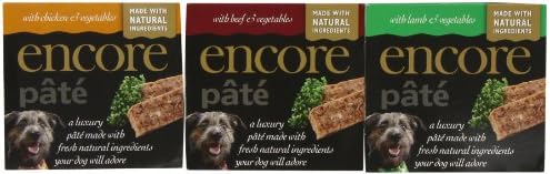 Encore Dog Food Pate Multipack 5 x 150g, Pack of 4 : Amazon.co.uk: Pet ...