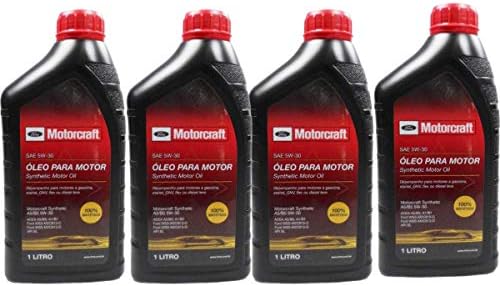 Kit 4 Oleo Motorcraft 5w30 Ford Sintético : Amazon.com.br: Automotivo