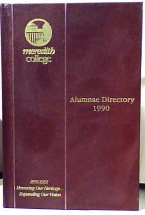 Meredith College.: Meredith College Alumnae Directory 1990.: Amazon.com ...