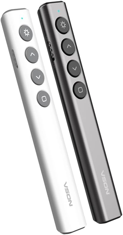 Amazon.com: Wireless Presenter Remote with 656FT Control Range 2.4GHz ...