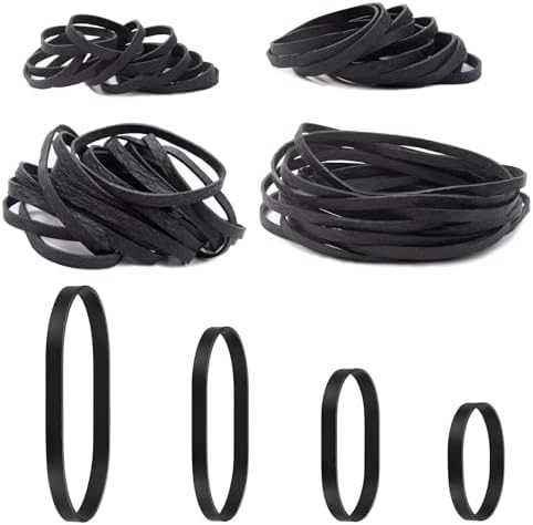 Elastic Bands Heavy Duty 100Pcs Thick rubber bands Natural Strong Money ...