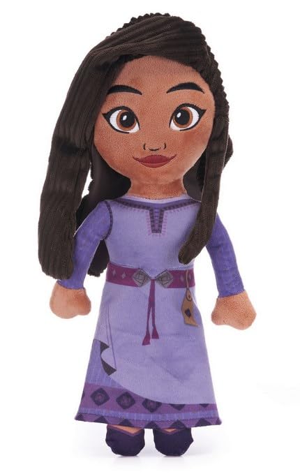 Disney Wish 12 Inch Asha Soft Plush Toy 25cm Wish Plush : Amazon.co.uk ...