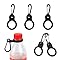 Amazon.com: Lusofie 6 Pcs Black Water Bottle Clip Water Bottle Holder ...