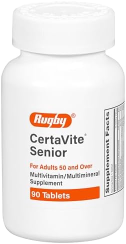 Amazon.com: Rugby CertaVite Senior Multivitamin/Multimineral Supplement ...