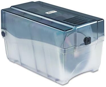 Amazon.com: Innovera : CD/DVD Storage Case with Hinged Lid and Key Lock ...