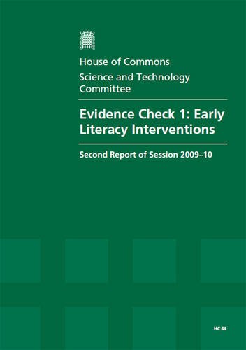 Buy Evidence check 1: early literacy interventions, second report of ...