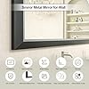 Amazon.com: SMIROR 44x30 Inch Matte Black Bathroom Mirrors for Over ...