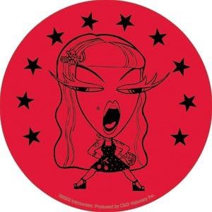 Amazon.com: Ultra Vixen Sticker - Girl with Stars : Everything Else