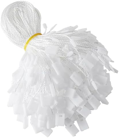 Amazon.com : Tupalizy White Cotton Gift Clothing Price Tag String ...