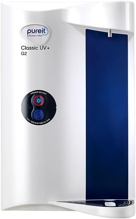 HUL Pureit Classic G2 UV+ Water Purifier - White (Not suitable for ...