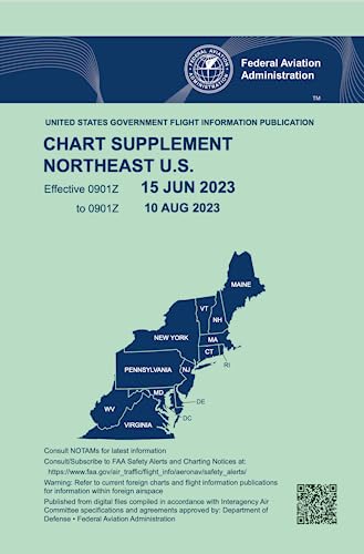 Amazon.co.jp: NORTHEAST U.S FAA Chart Supplement Effective 15 JUN 2023 ...