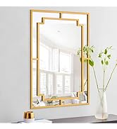 Amazon.com: Autdot Living Room Mirror Wall Decor, 36'' X 24'' Elegant ...