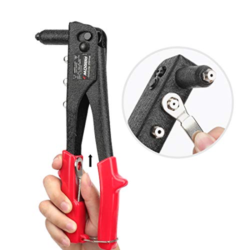 Snapklik.com : Arrow Heavy Duty Riveter Kit, Professional Pop Rivet Gun