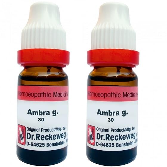 Buy AMBRA GRISEA 30 11ML Dr. Reckeweg (Pack Of 2) Online at Low Prices ...