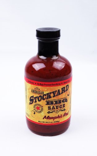 Amazon.com : American Stockyard Memphis Red BBQ Sauce - 22.5 oz ...