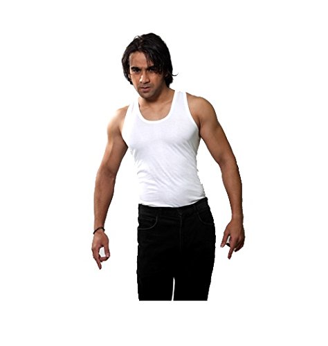 Kothari Supreme Vests(Pack of 5) White : Amazon.in: Fashion
