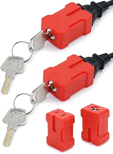 Amazon.com: Master Lock S2005 Lockout Tagout Electrical Prong Plug ...
