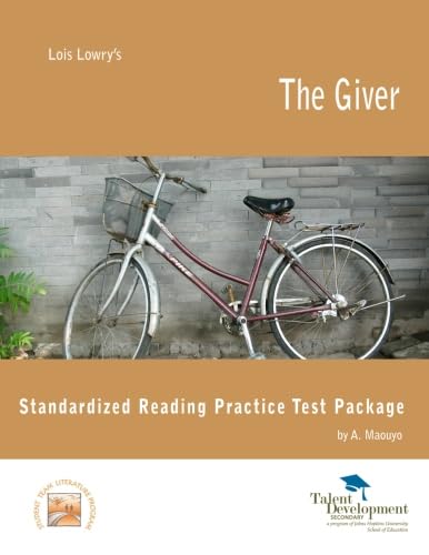 Amazon.com: The Giver Standardized Reading Practice Test Package ...
