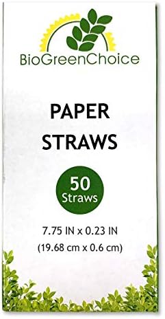 Amazon.com: Navy Blue Stripe Paper Straws - 100 Pack : Health & Household