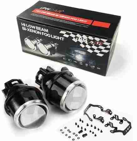 AUTOJET IPH CAR Bi-Xenon Hi-Low Beam Fog Lamp Projector Lens With HID ...