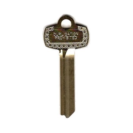 KABA ILCO BE2-A1114A Best Lockset Key Blank - Door Lock Replacement ...