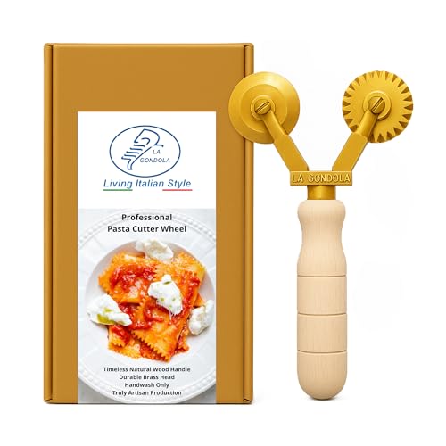 LA GONDOLA Double Wheel Pasta Cutter Review: The Ultimate Investment ...