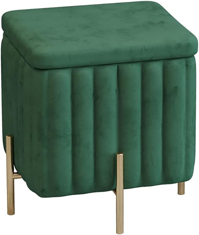Amazon.com: Storage Stool Storage Stool Storage Stool Can Sit On Sofa ...
