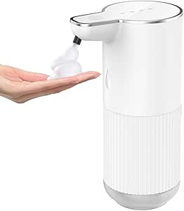 Amazon.com: Pikpoa 12oz Automatic Foaming Soap Dispenser Wall Mounted, 4 Gears Adjustable ...