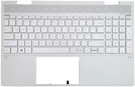 Amazon.com: wzqrps Replacement Laptop Upper Case Palmrest Backlit ...