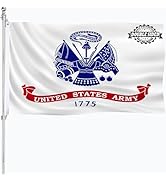 Amazon.com : US Army Flag 3x5 Outdoor Double Sided USN Flags Heavy Duty ...