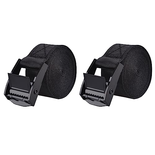 Snapklik.com : TRIWONDER Cinch Tie Down Strap Lashing Straps Heavy Duty Nylon Straps