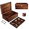 Amazon.com: LUSH & STYLE Keepsake Boxes With Hinged lid and locking key ...
