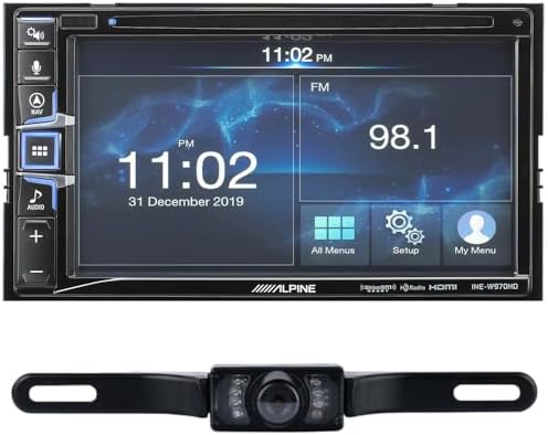 Amazon.com: Alpine INE-W970HD 6.5" Receiver with GPS Navigation ...