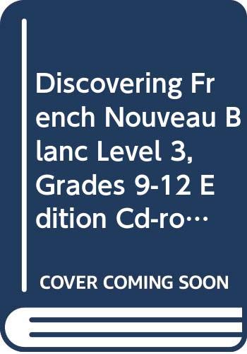 Amazon.com: Discovering French Nouveau Blanc Level 3, Grades 9-12 ...