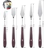 Amazon.com: MDLJG Cake Cream Spatula 5 Pieces, Stainless Steel Cake ...