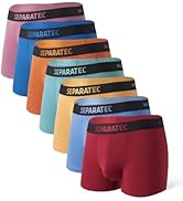 Amazon.com: Separatec Mens Underwear Dual Pouch Breathable Rayon Made ...