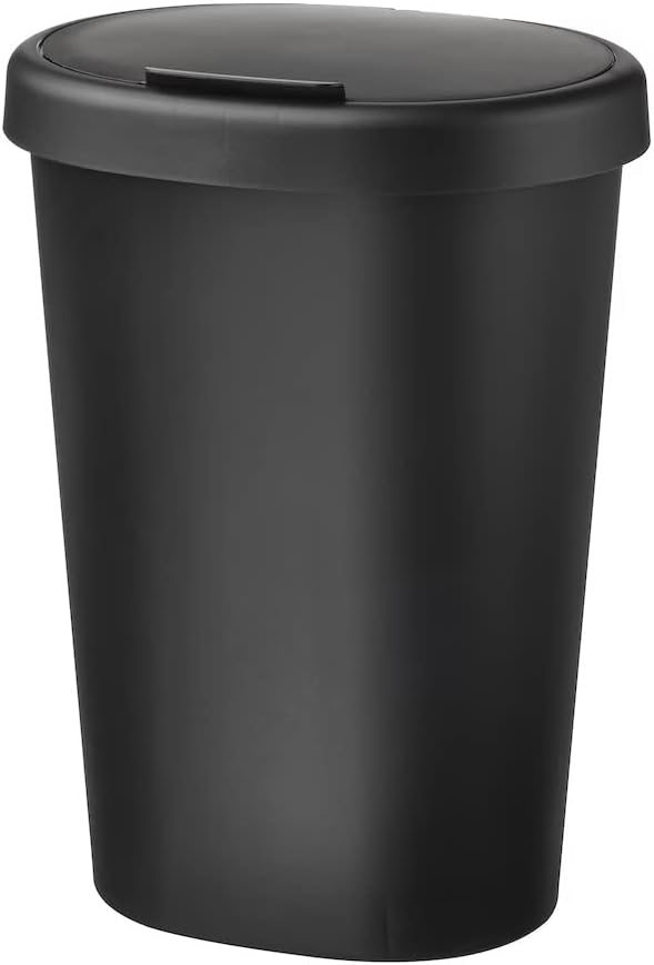 Ikea Polypropylene Plastic Filur Bin With Swing-Lid Bin With Lid, White ...
