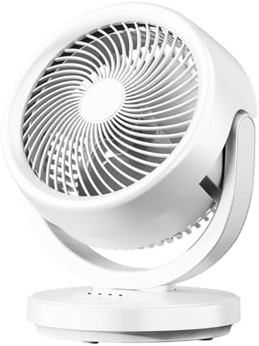 HANNEA® Table Fan Small Size, Portable Rechargeable Mini Fan, USB ...
