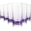 Amazon.com: CREATIVELAND Geometric Shapes Glass Drinking Glasses Set of ...