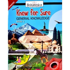Know for Sure General Knowledge Book 1 : Amazon.in: Books